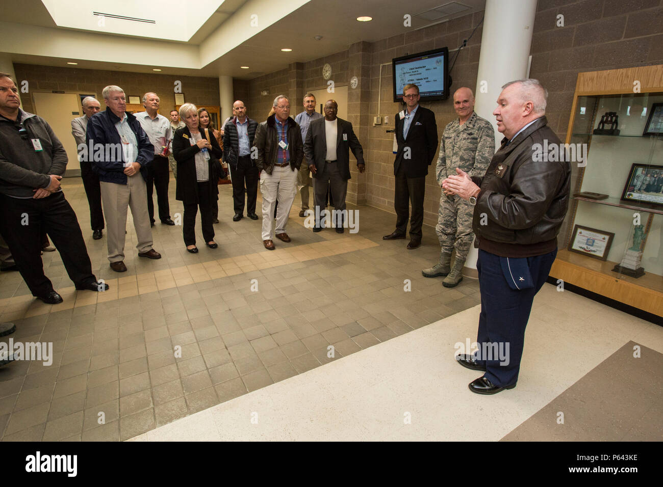 Brig. Gen Michael L. Cunniff, right, The Adjutant General of New Jersey ...