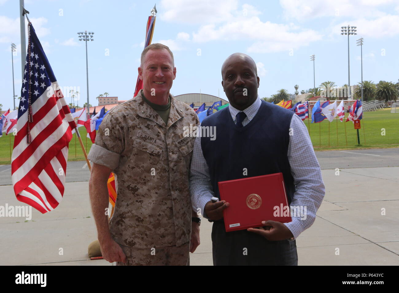 CAMP PENDLETON, Calif. -- Brig. Gen. Edward D. Banta, Commanding ...