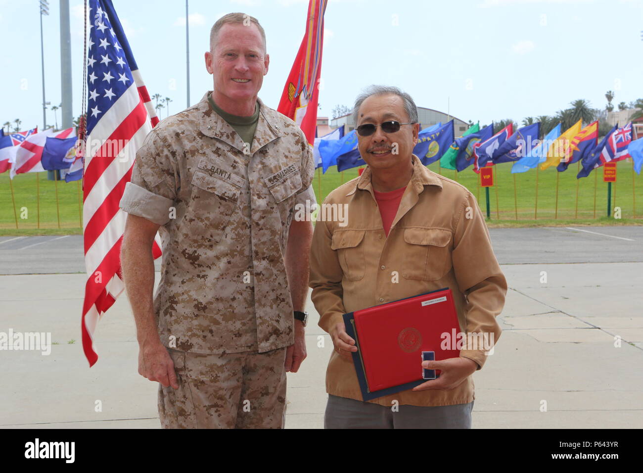 CAMP PENDLETON, Calif. -- Brig. Gen. Edward D. Banta, Commanding ...