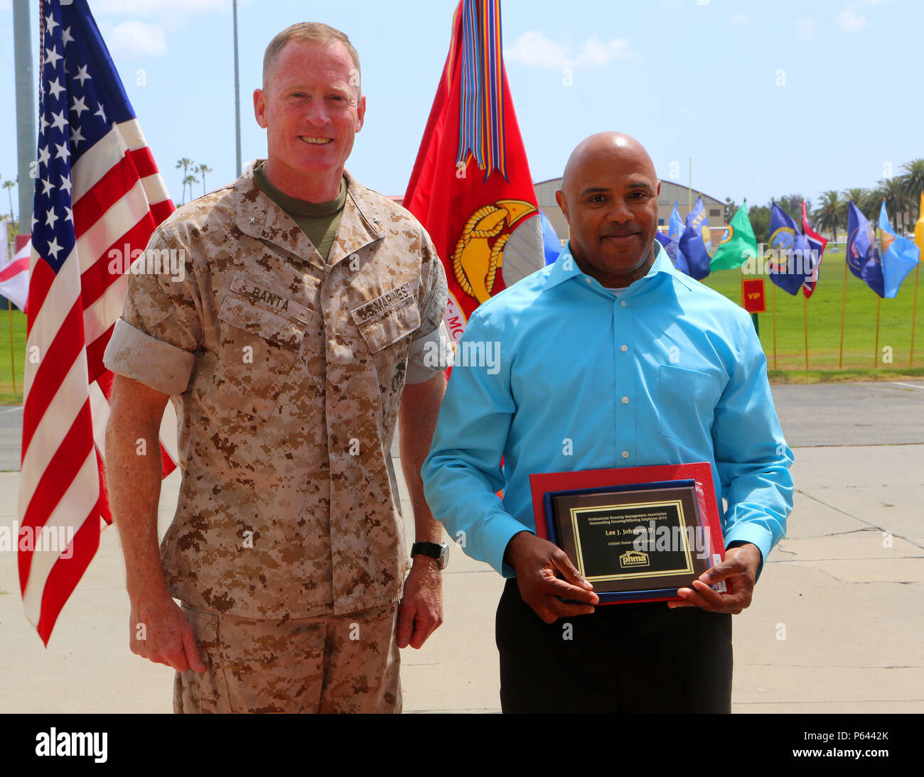 CAMP PENDLETON, Calif. -- Brig. Gen. Edward D. Banta, the Commanding ...