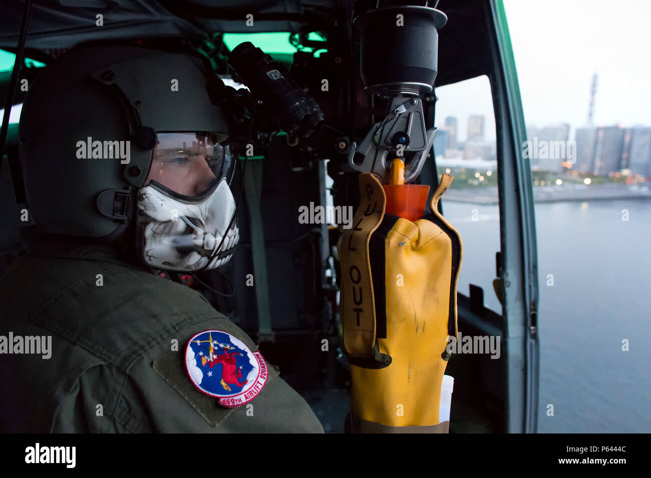 Tech. Sgt. Christopher Rector, 459th Airlift Squadron UH-1N Iroquois ...