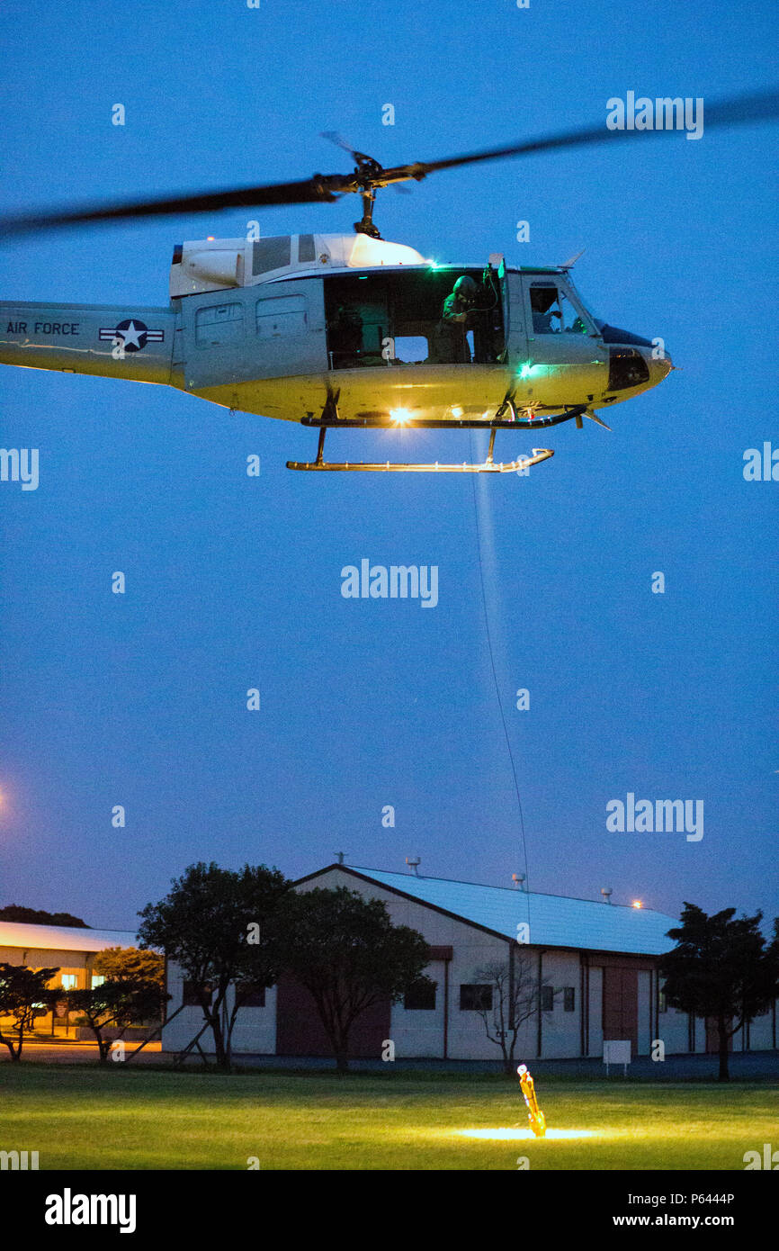 Tech. Sgt. Christopher Rector, 459th Airlift Squadron UH-1N Iroquois ...