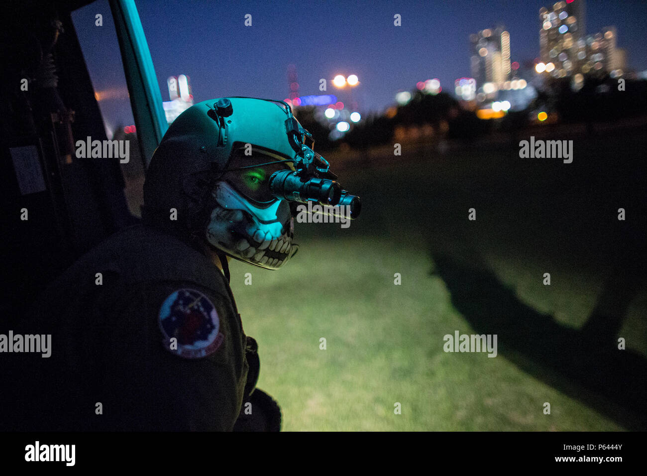 Tech. Sgt. Christopher Rector, 459th Airlift Squadron UH-1N Iroquois ...