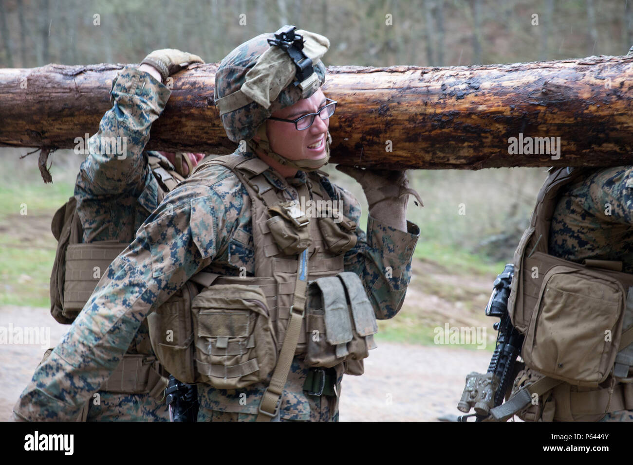 U.S. Marine Corps Lance Cpl. Matthew Pfaff, a team leader with Special ...