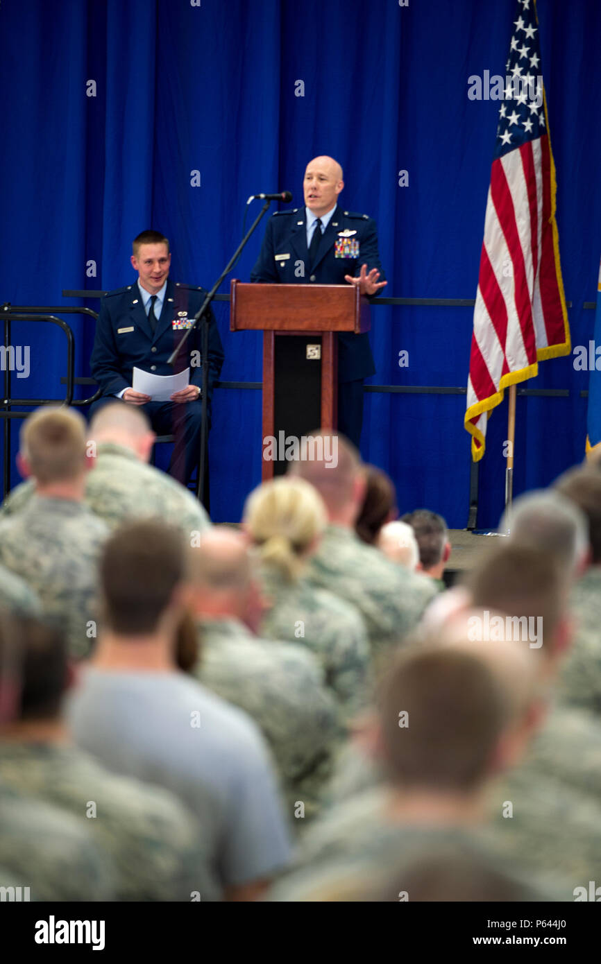 U.S. Air Force Col. Daniel Gabrielli, commander of the 133rd Airlift ...