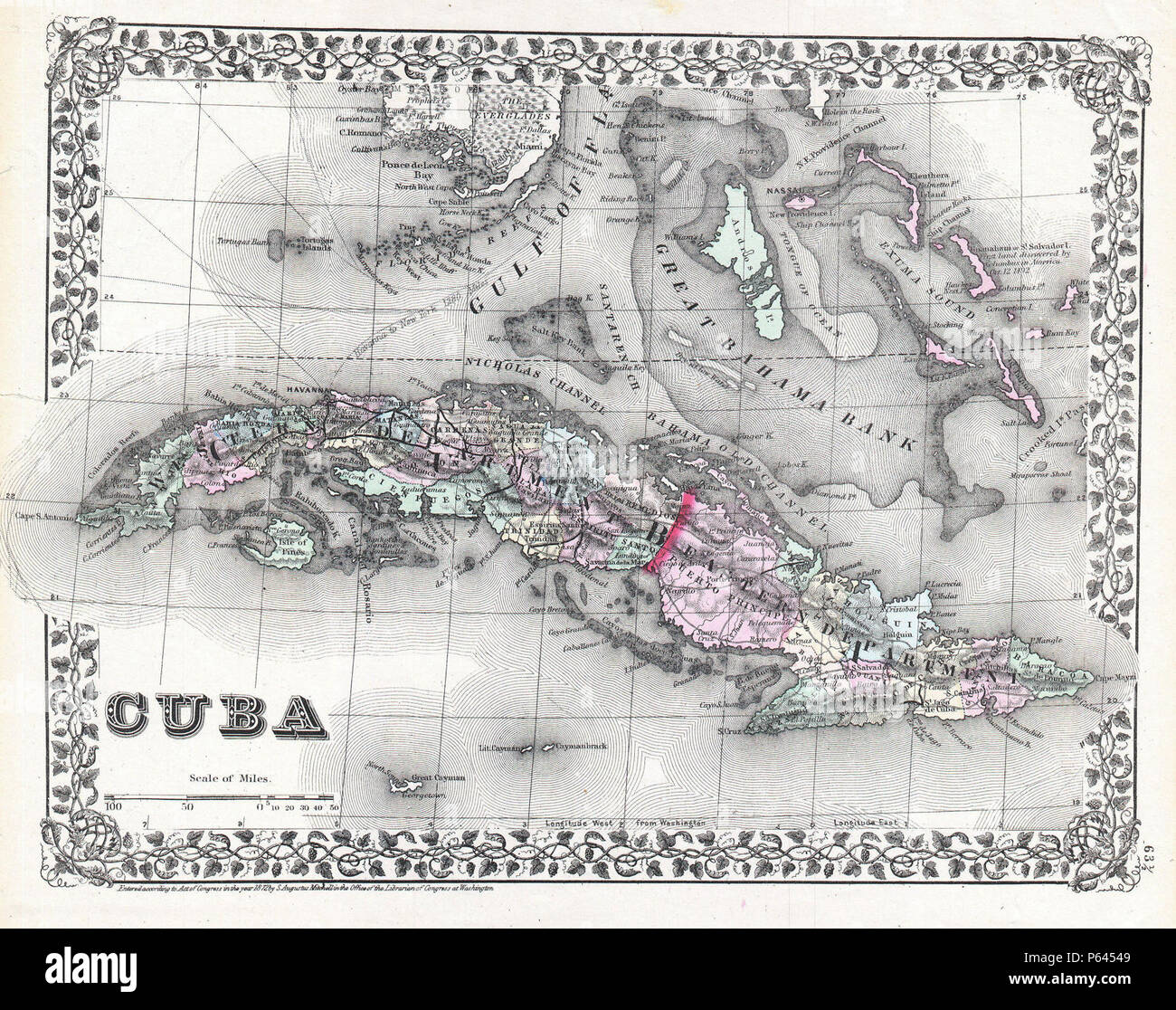 Historical bahamas map hi-res stock photography and images - Alamy