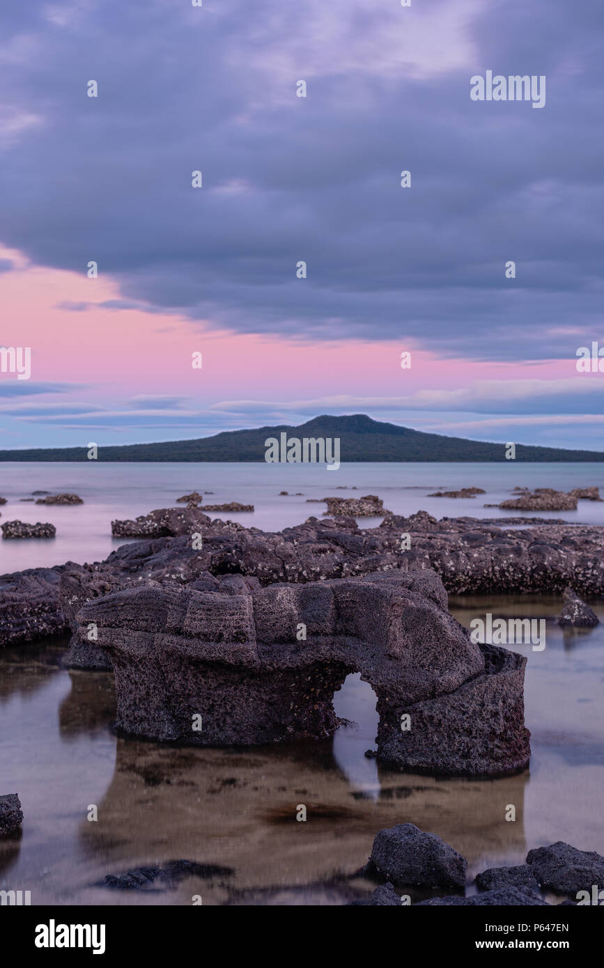 Rangitoto volcano hi-res stock photography and images - Alamy