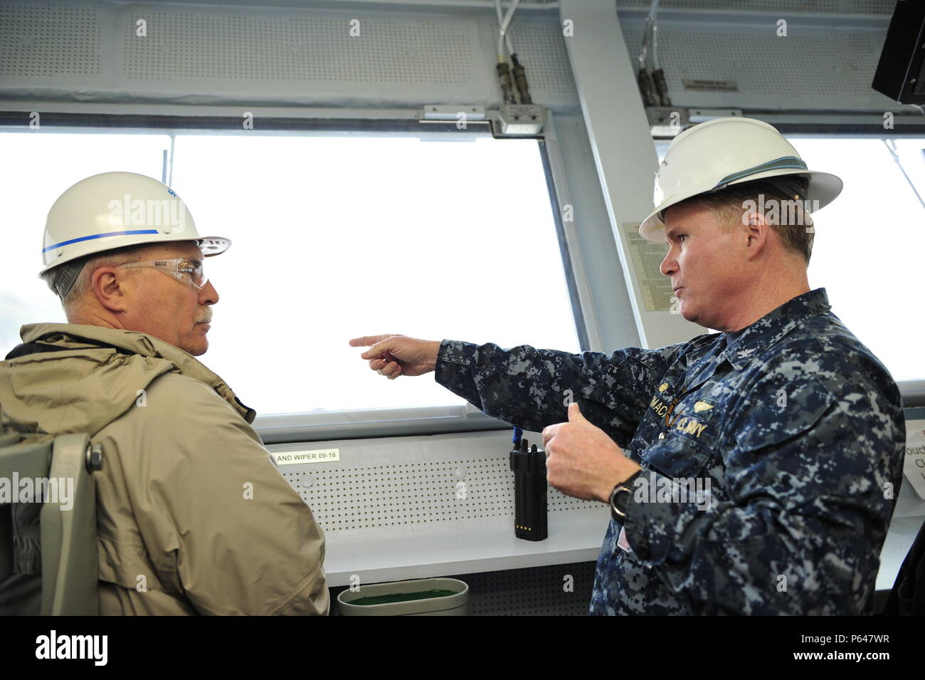 NEWPORT NEWS, Va. (Apr. 12, 2016) -- Capt. Richard McCormack ...