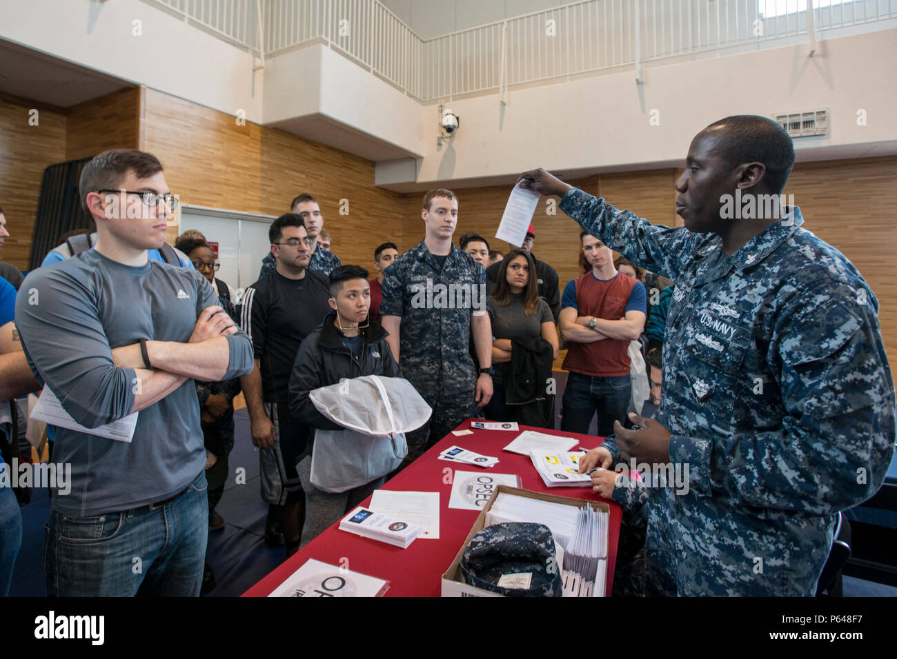 160408-N-YD641-057 YOKOSUKA, Japan (April 8, 2016) Intel Specialist 1st ...