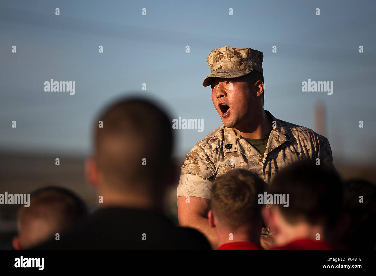 Staff Sgt. Keun Chung, a sergeant instructor at the Marine Corps ...