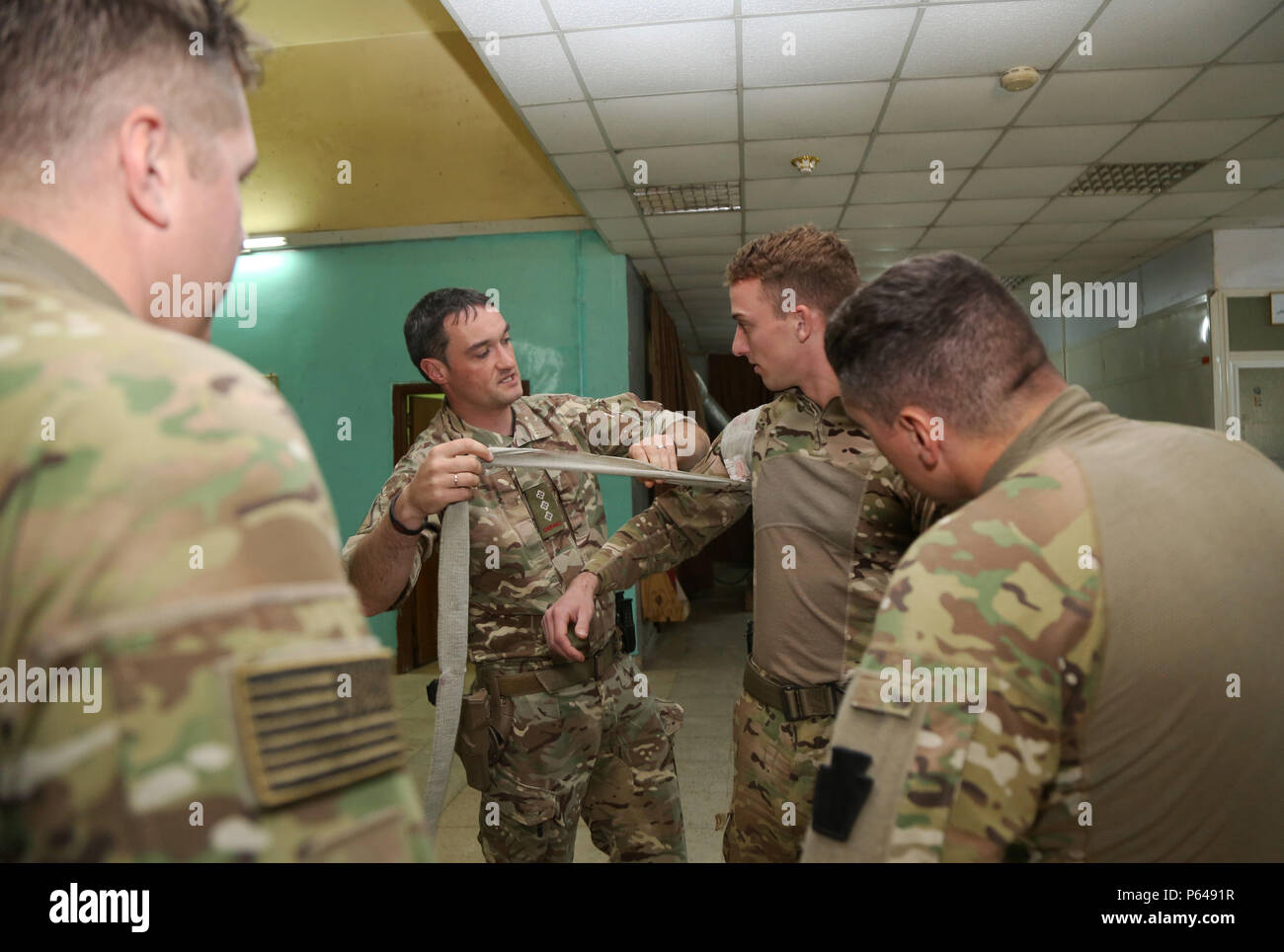 A British captain, assigned to the Queen Alexander’s Royal Army Nursing ...