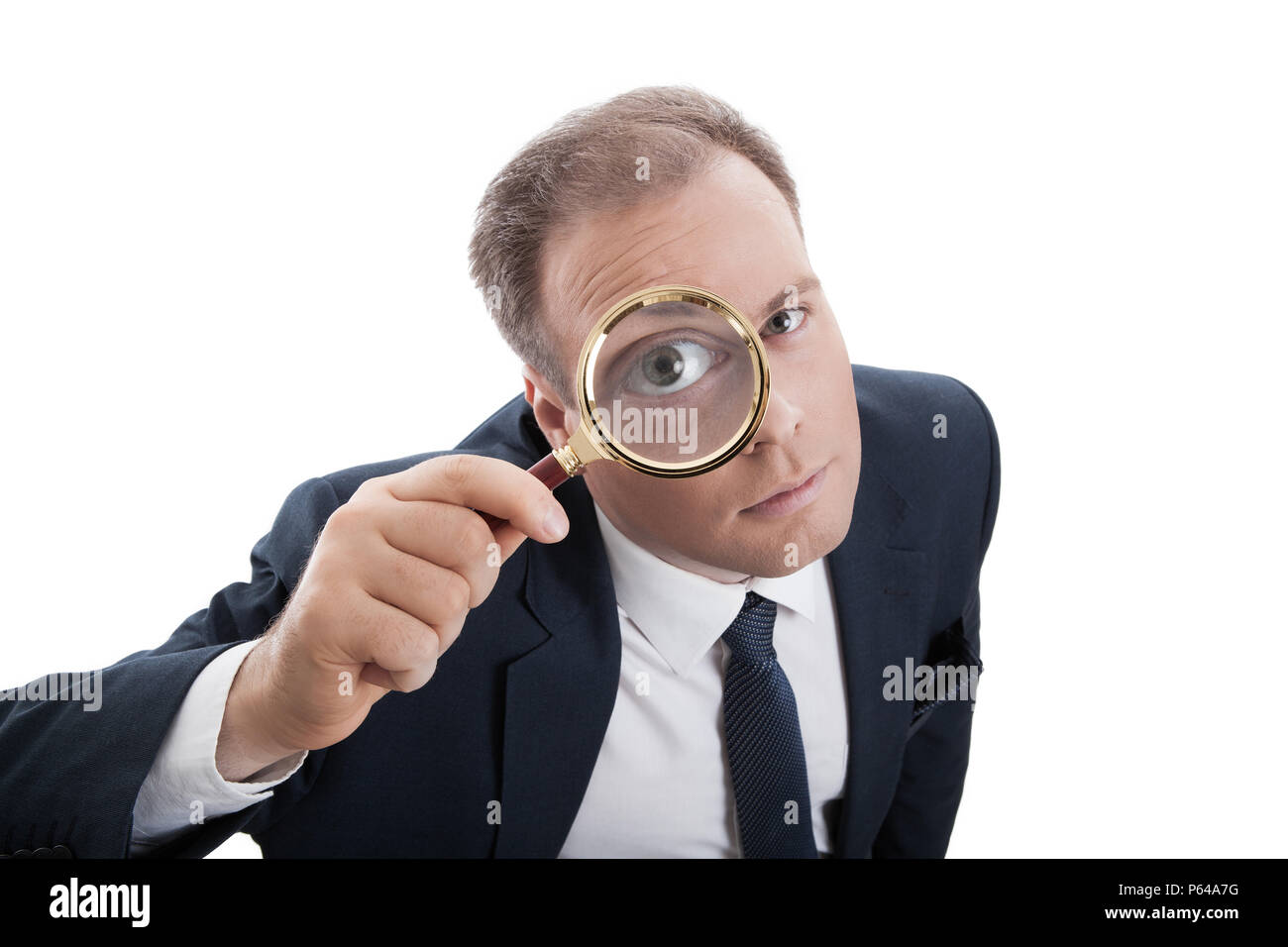 Magnifying glass outlook hi-res stock photography and images - Alamy