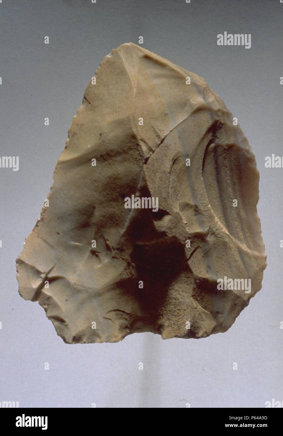 LASCA LEVALLOIS. PALEOLITICO. (DEPOSITO: MUSEO ARQUEOLOGICO NACIONAL ...