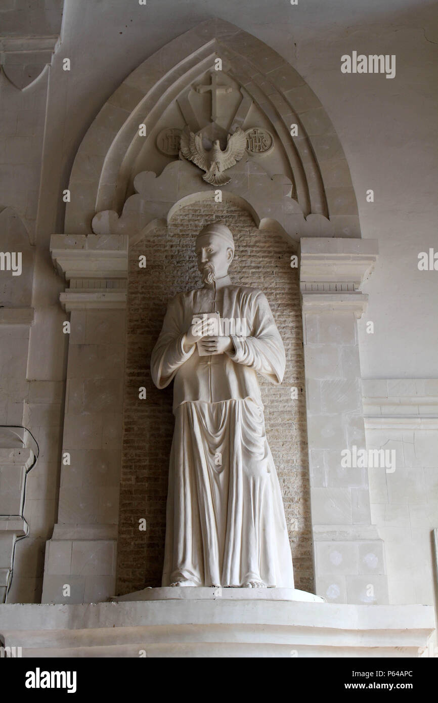 The statue of Joseph Freinademetz, the SVD saint inside the Holy Spirit ...