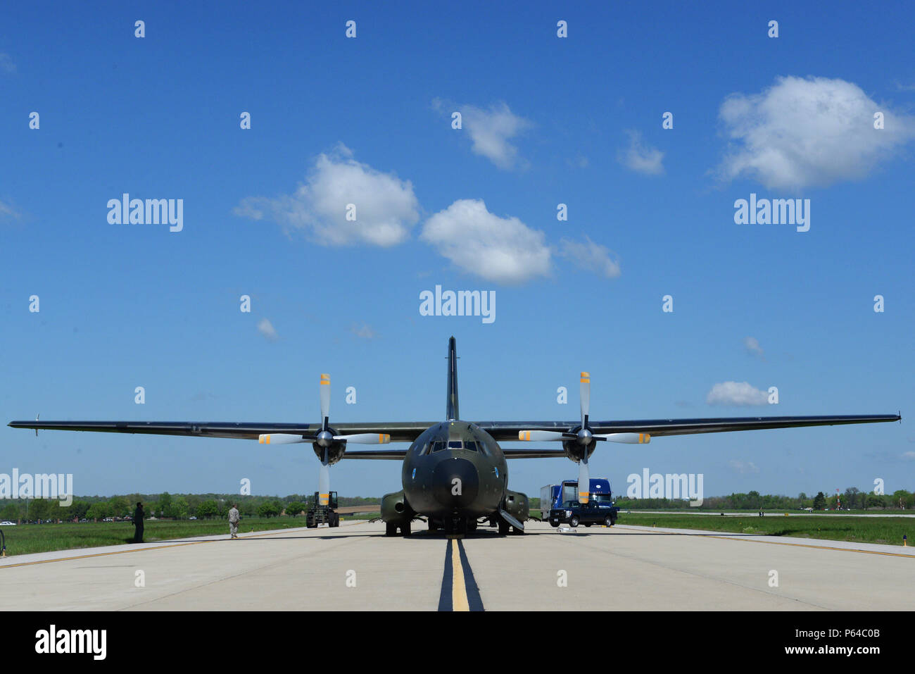 375th Logistics Readiness Squadron members transfer three munitions ...