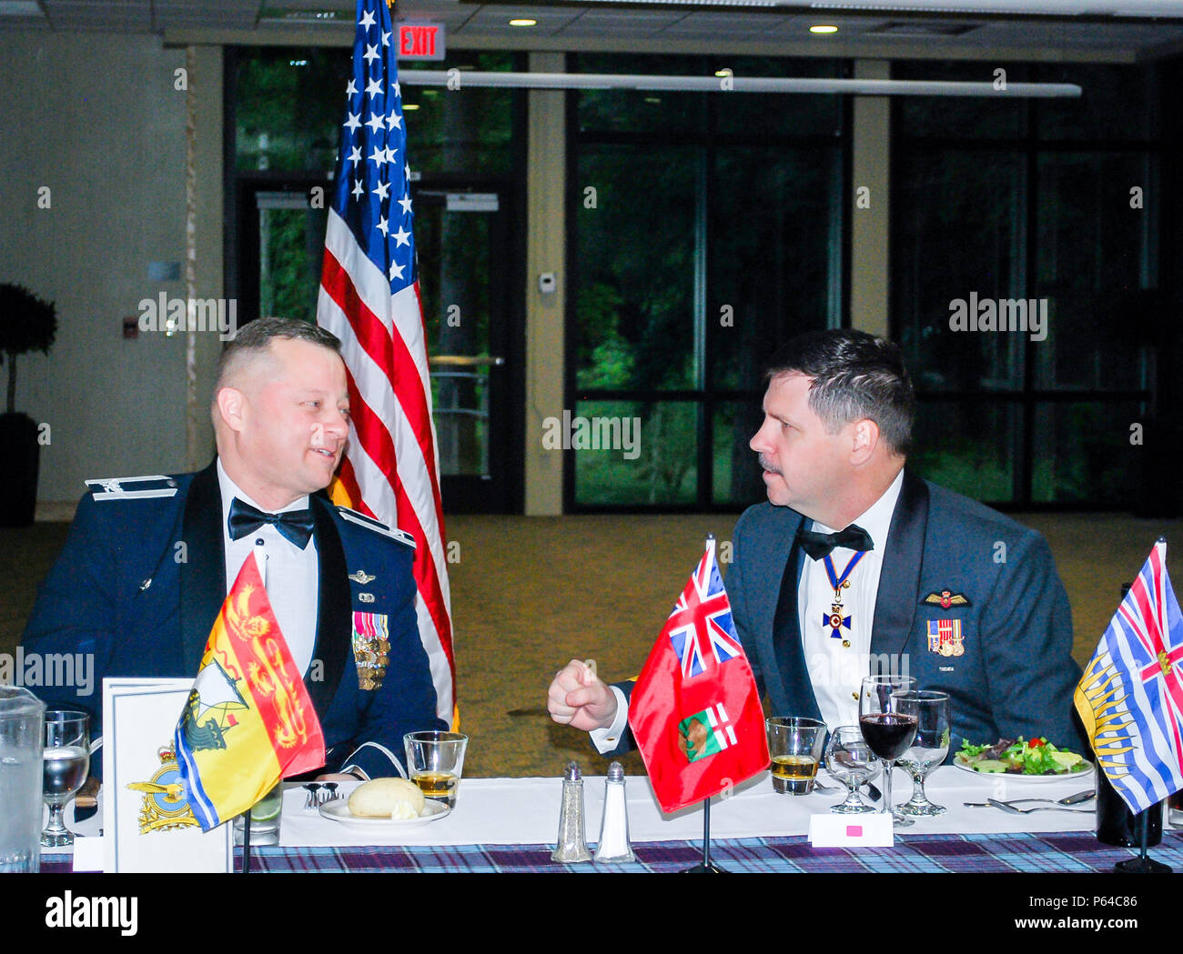 Canadian mess dinner hi-res stock photography and images - Alamy