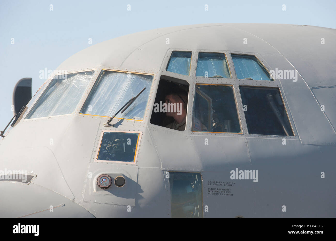 U.S. Air Force 1st Lieutenant Christopher Reith, a pilot with the 37th ...