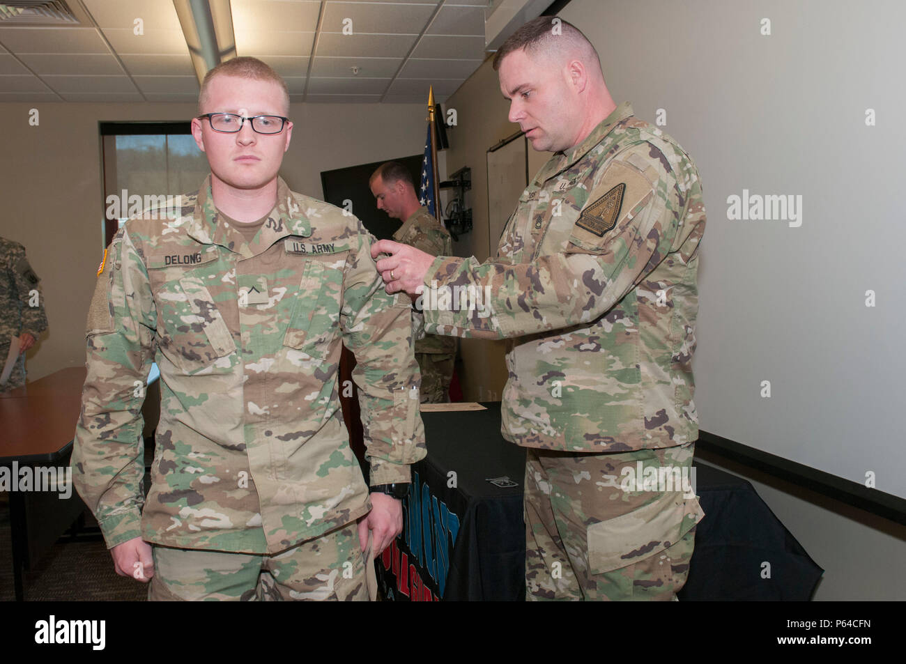 U.S. Army Sgt. 1st Class Sean Myers, operations non-commissioned ...