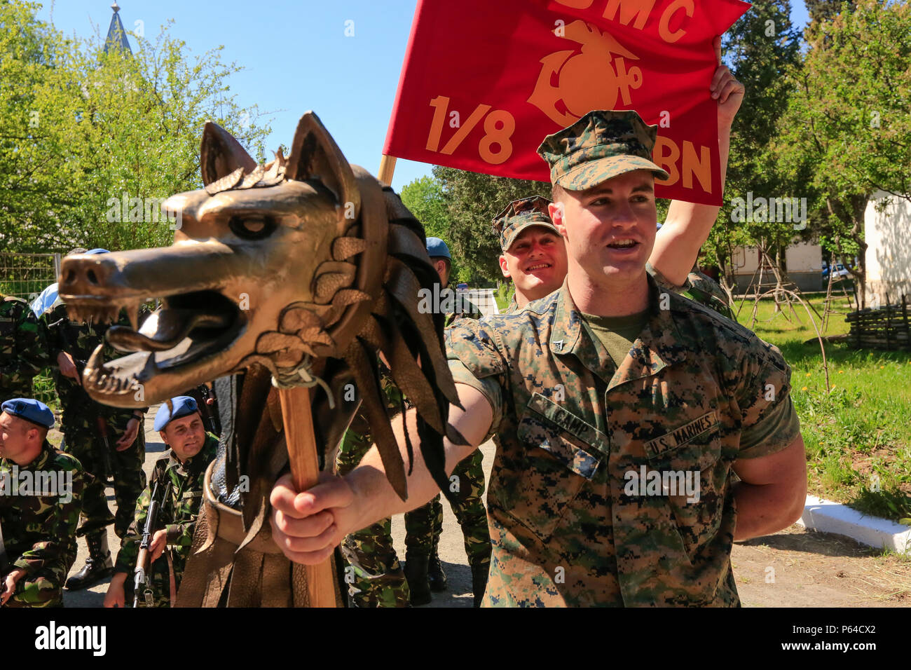 U.S. Marine Corps Lance Cpl. Alexander E. Camp, an antitank missile man ...