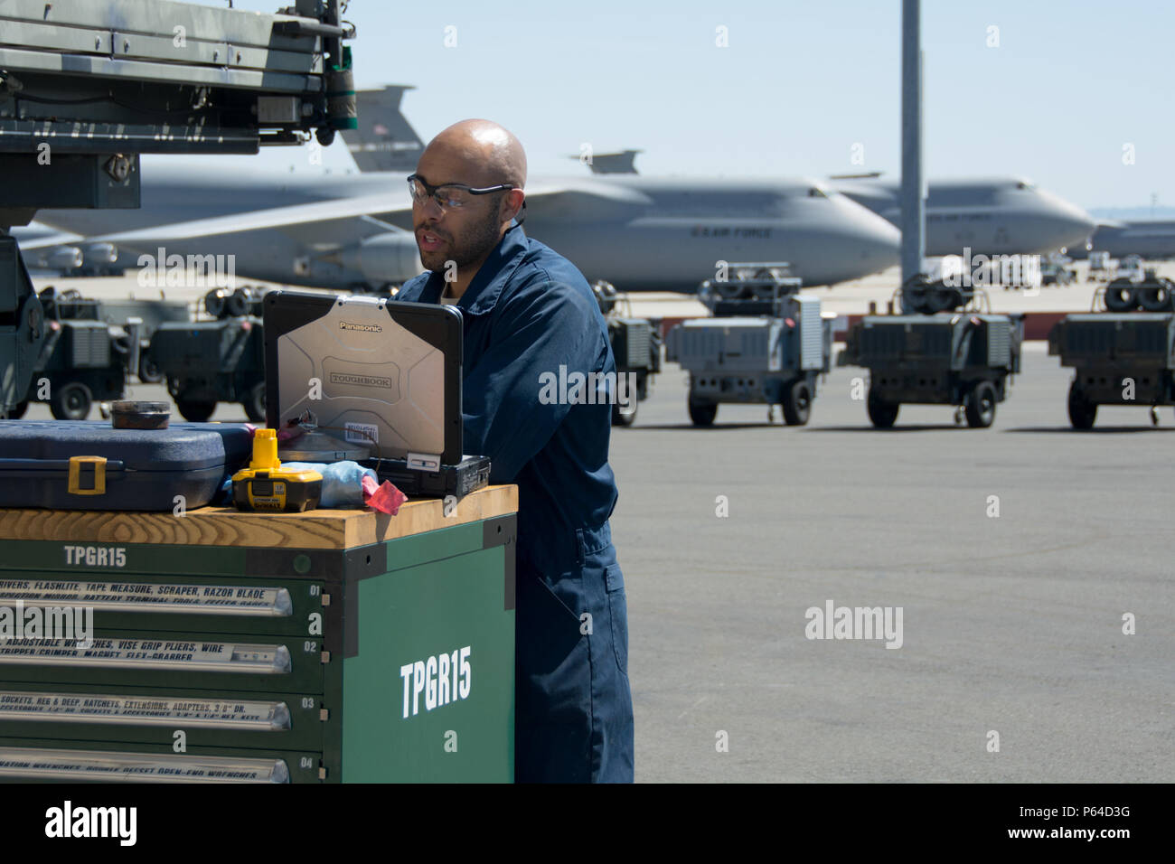 Staff Sgt. Nathan Hilt, 349th Maintenance Squadron aerospace ground ...