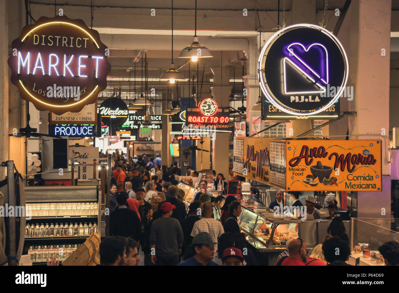 Grand Central Market Los Angeles