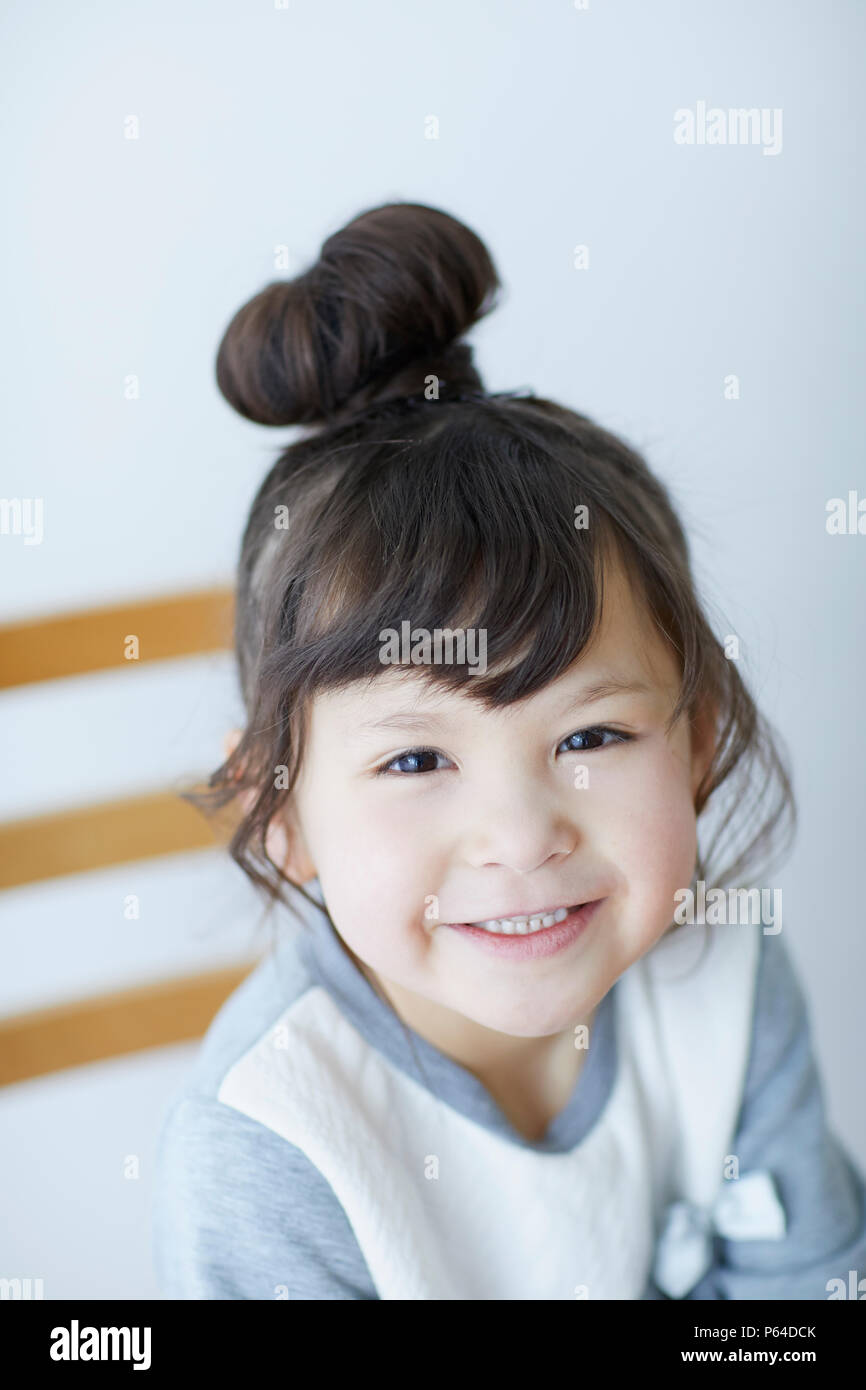 Cute Japanese kid Stock Photo - Alamy