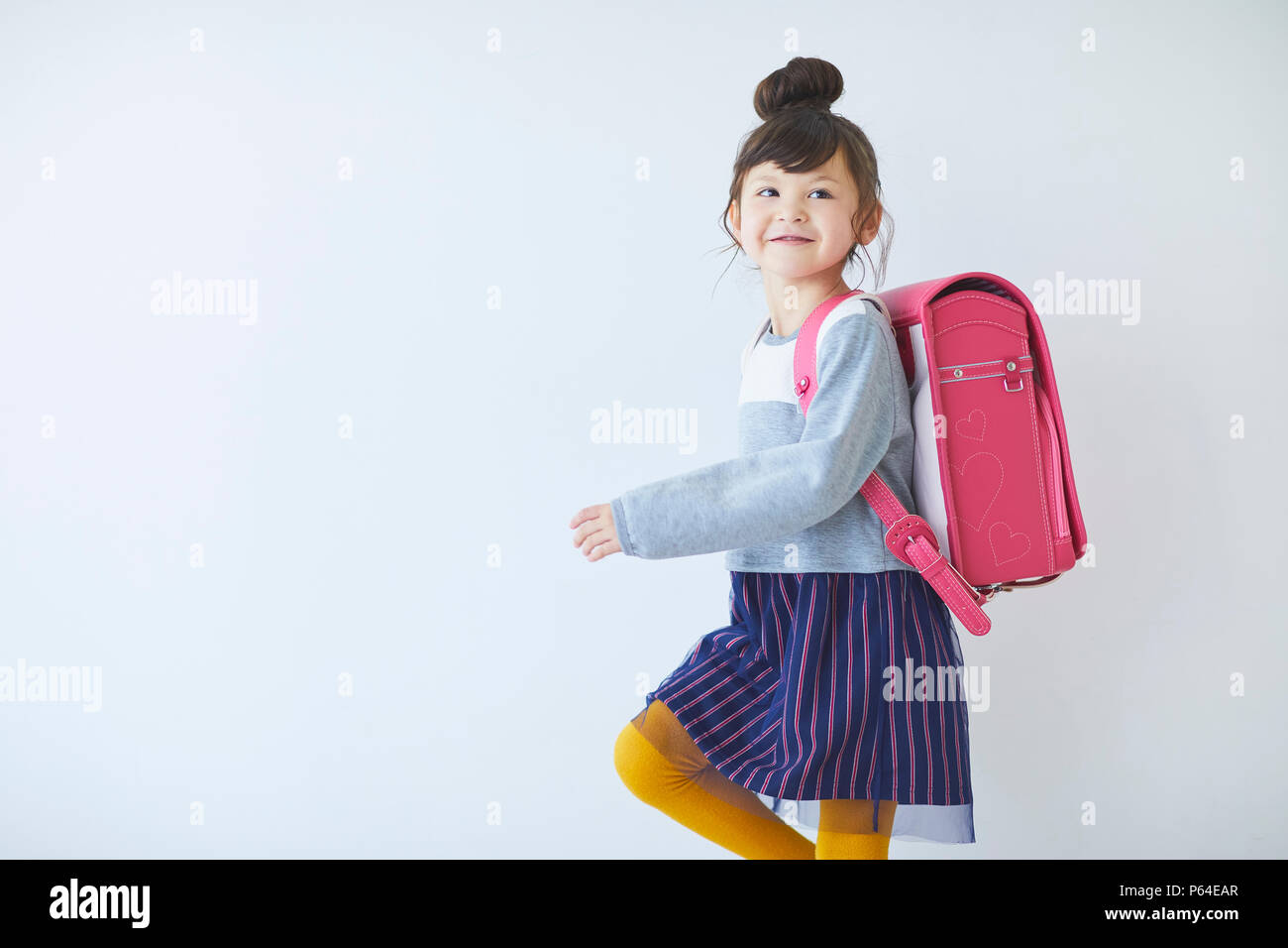 Cute Japanese school kid Stock Photo - Alamy