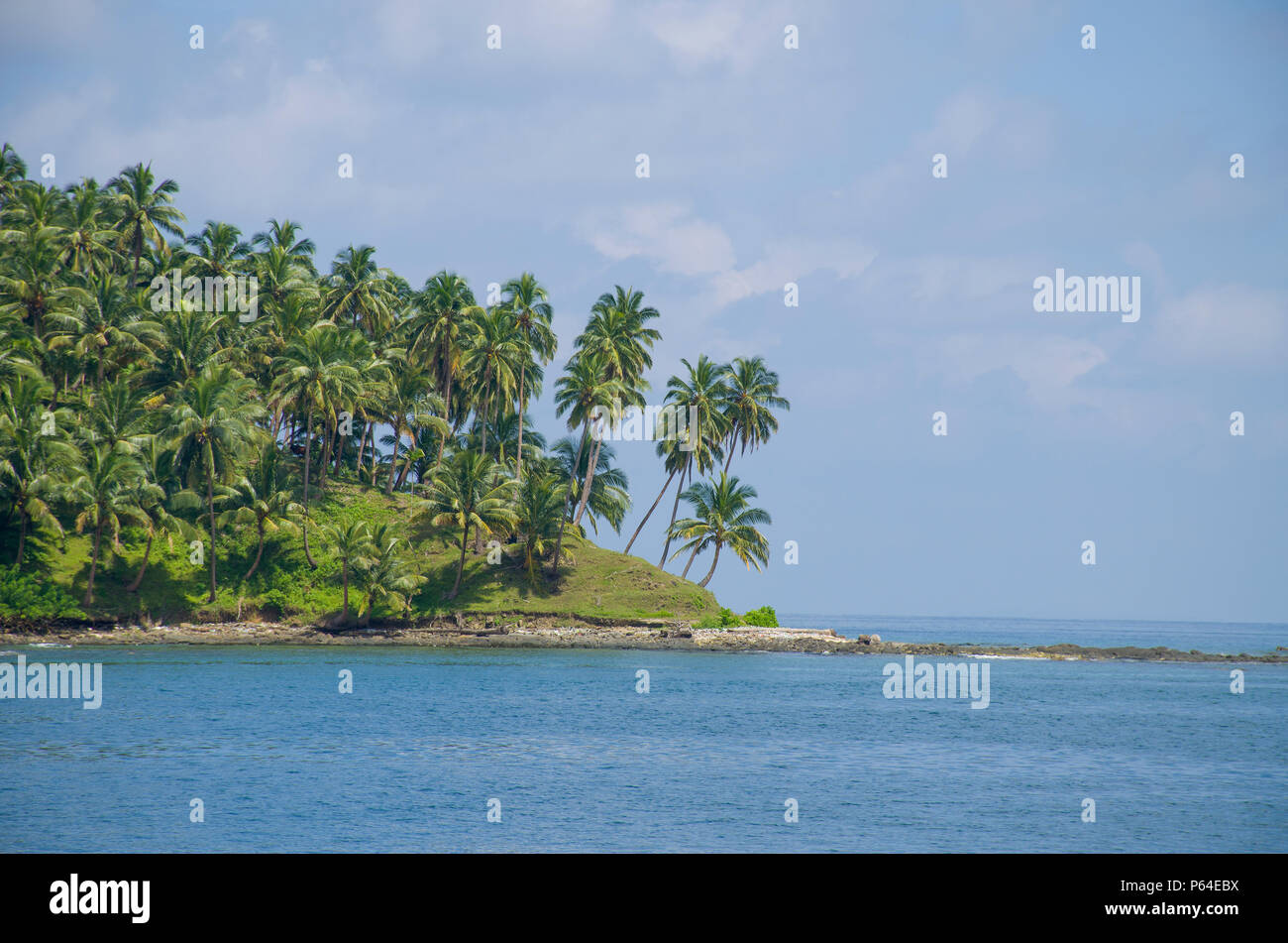 The beautiful landscape of Andaman and the Nicobar Islands in India ...
