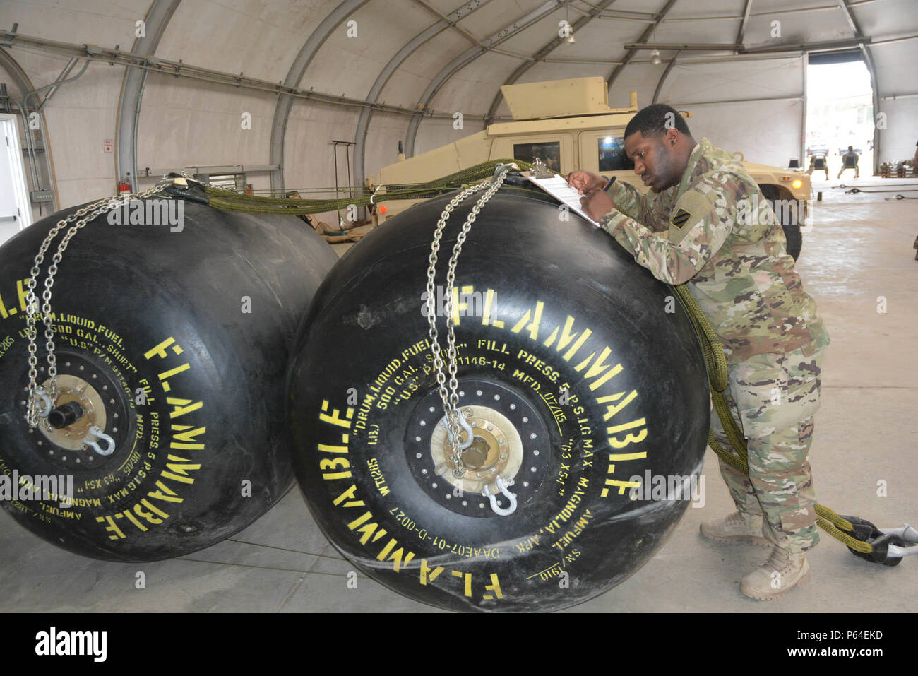 Spc. Prentis Ficklin, assigned to 274th Movement Control Team, Special ...