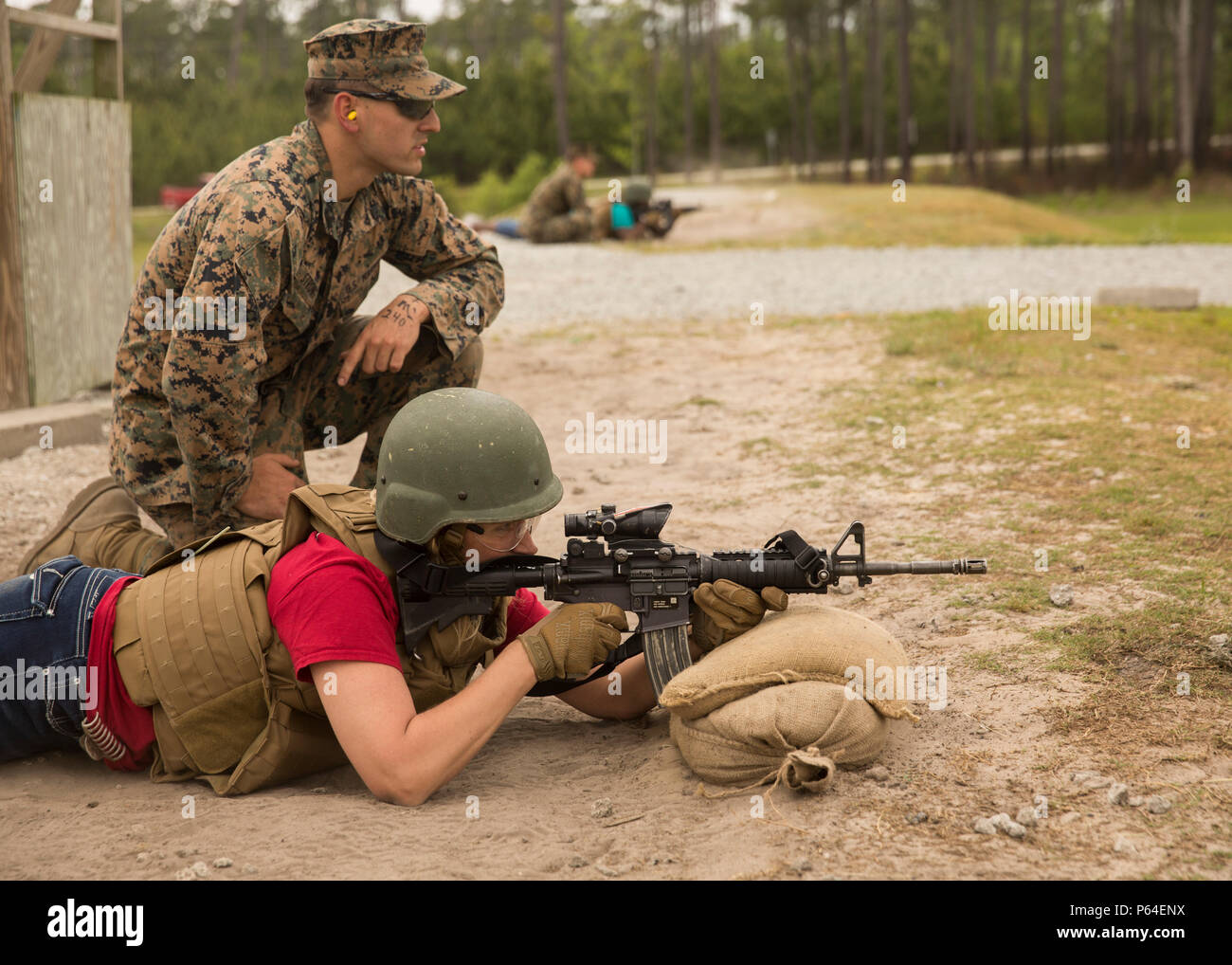 Simulated gun position hi-res stock photography and images - Alamy