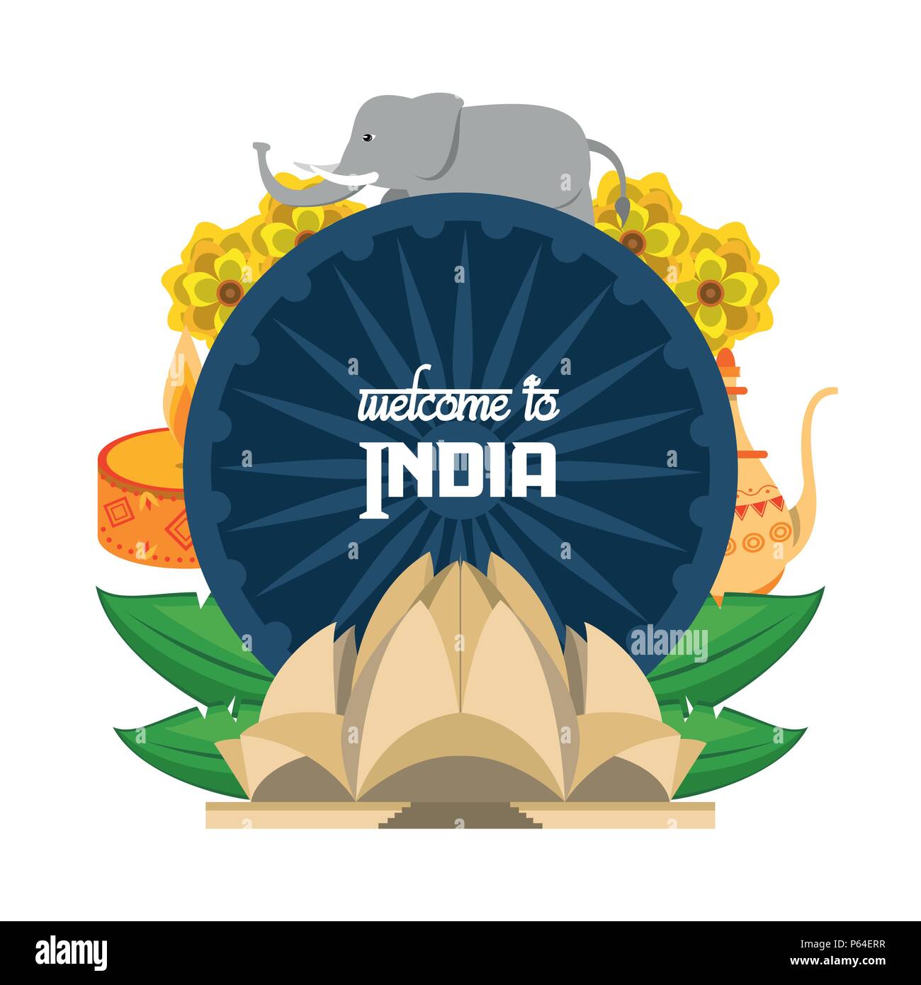 India travel card Stock Vector Image & Art - Alamy