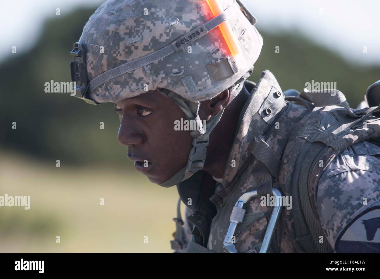 Sgt. Edwin Luchendo, a medic assigned to the 215th Brigade Support ...