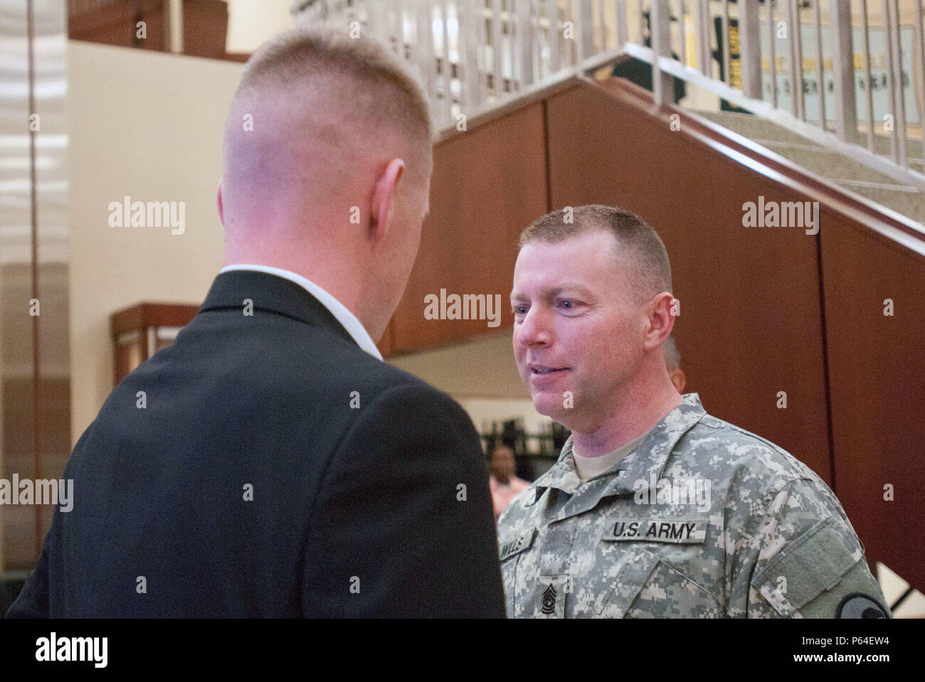 Sergeant 1st Class Aaron Butler, noncommissioned officer in charge of ...