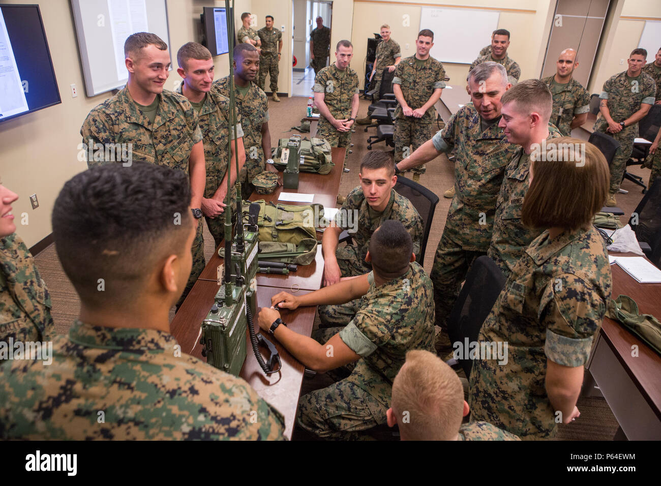 U.S. Marine Corps Lt. Gen. John E. Wissler, the commander of U.S ...