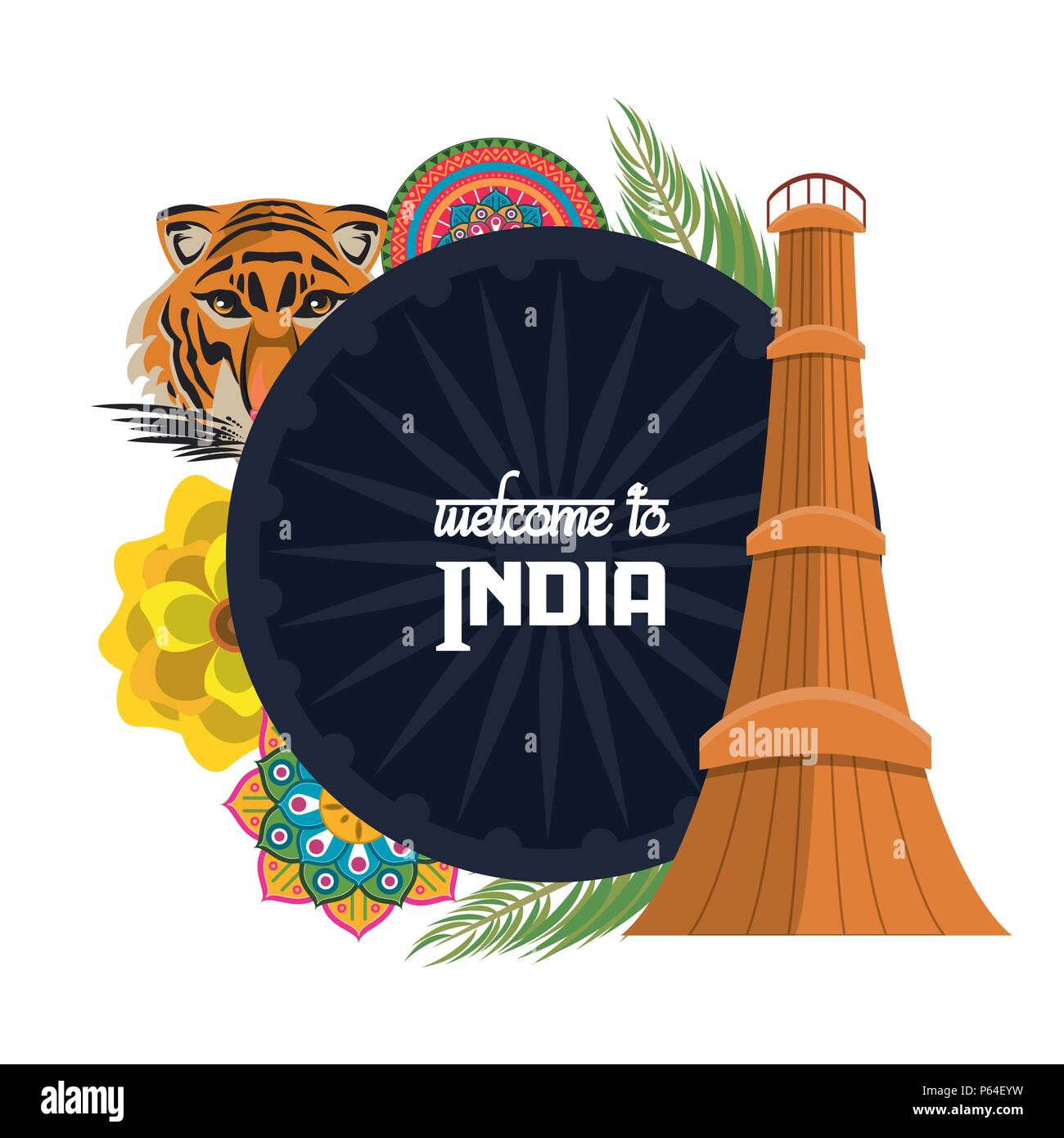 India travel card Stock Vector Image & Art - Alamy