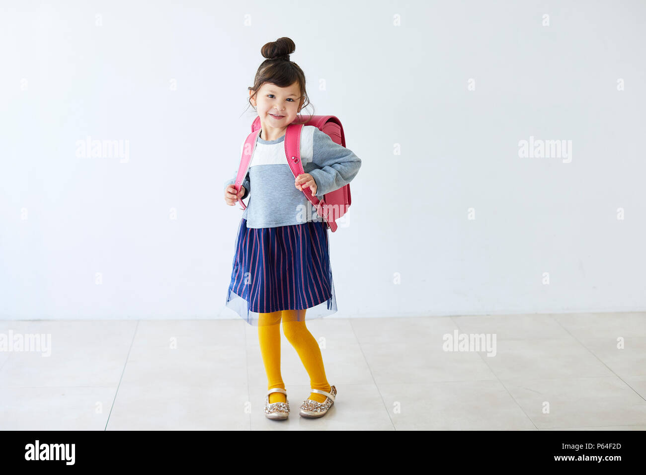 Cute Japanese school kid Stock Photo - Alamy