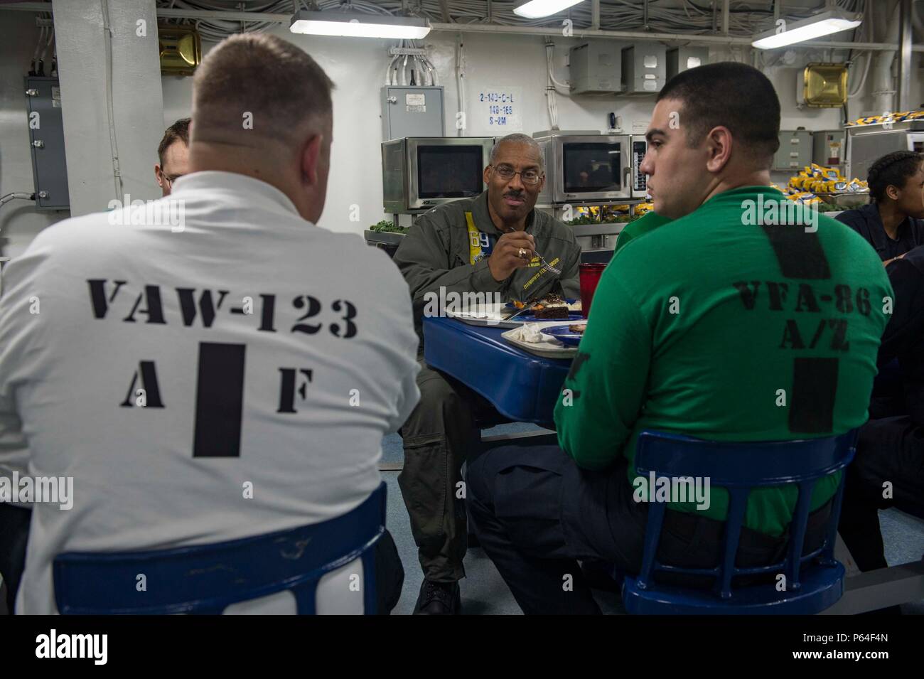 160407-N-EO381-062 ATLANTIC OCEAN (April 7, 2016) Rear Adm. Jesse ...