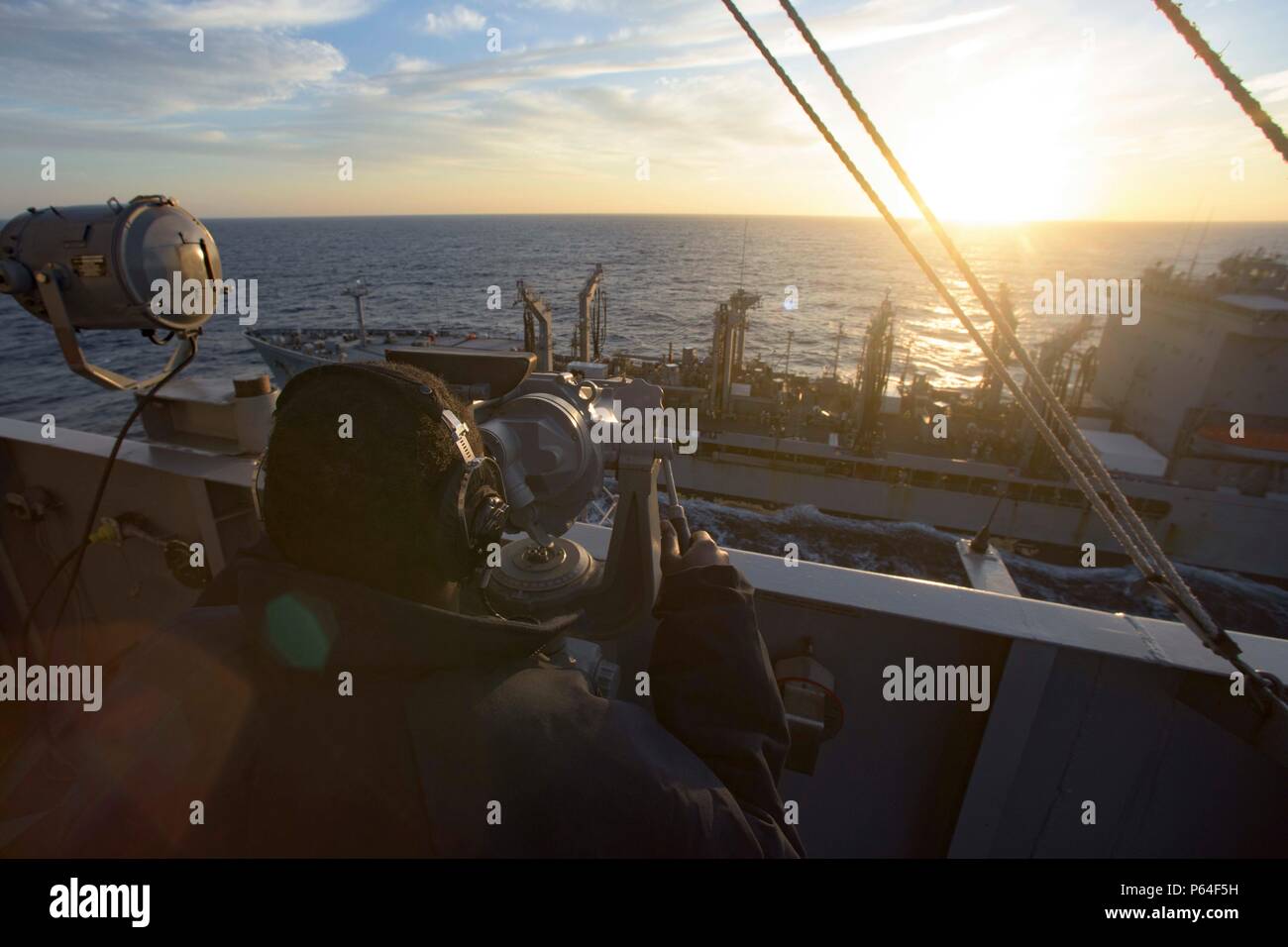 160407-N-KK394-012 ATLANTIC OCEAN (April 8, 2016) - Seaman Kaseem ...