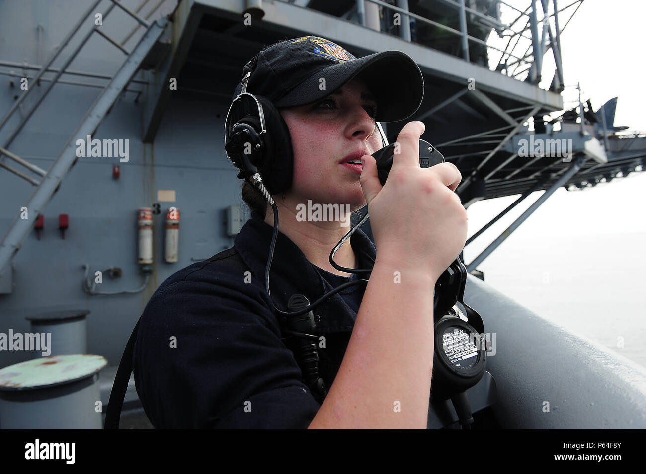 Starboard aft lookout watch hi-res stock photography and images - Alamy
