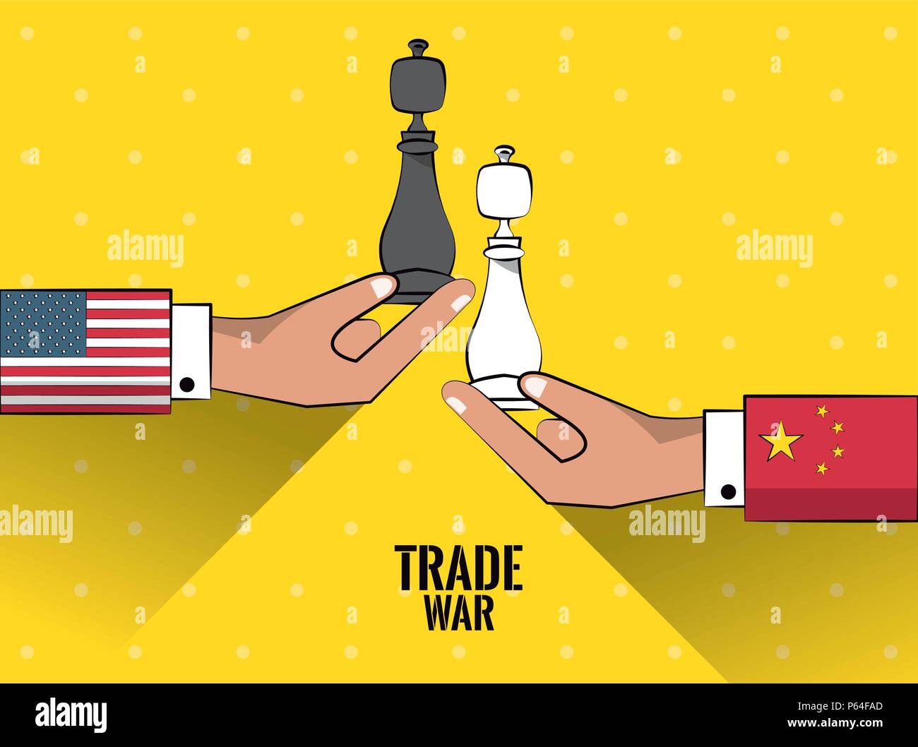 Protectionism cartoon hi-res stock photography and images - Alamy