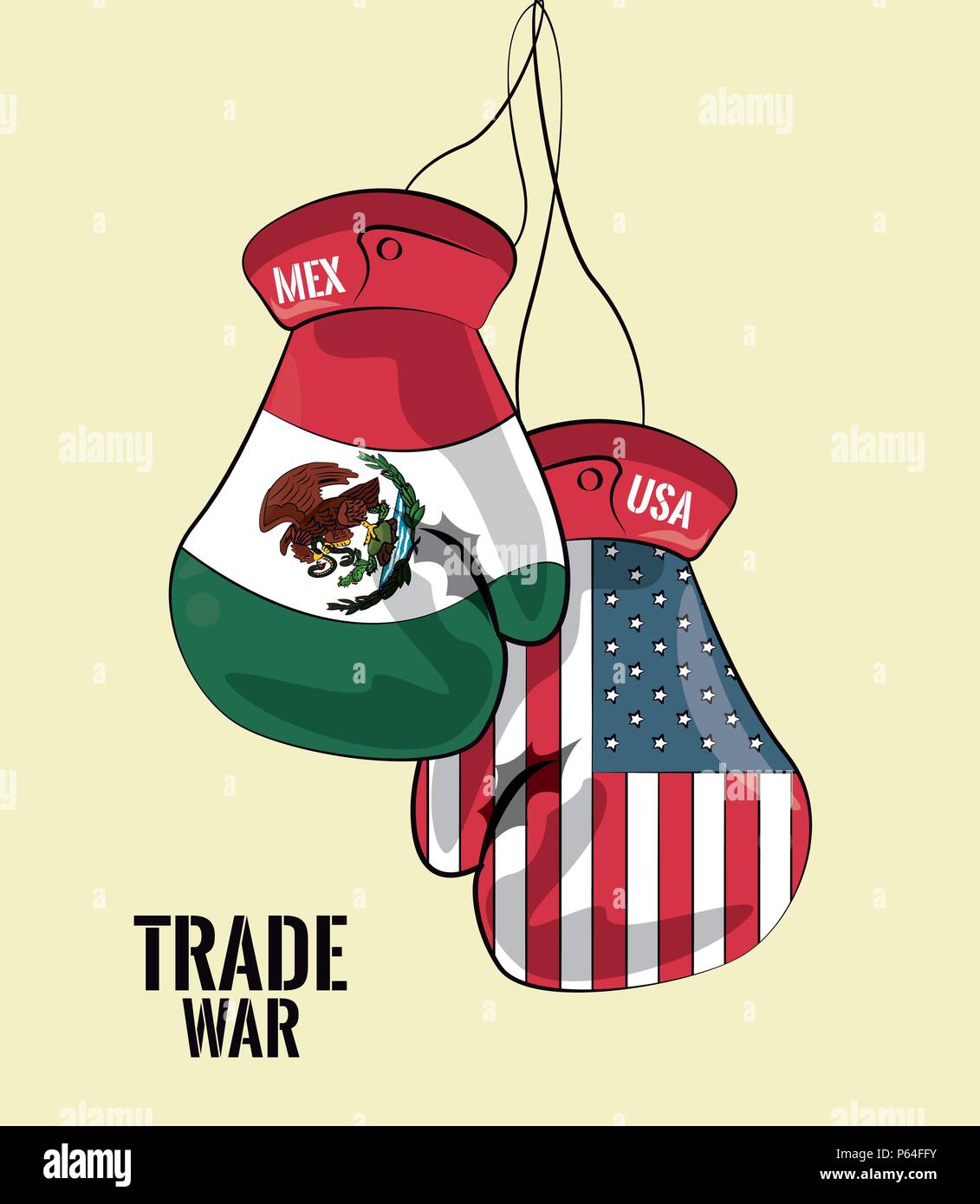 Mexican Boxing Gloves Wallpaper