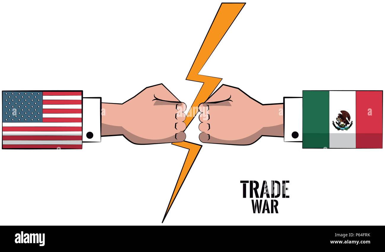 Usa tariff concept american Stock Vector Images - Alamy