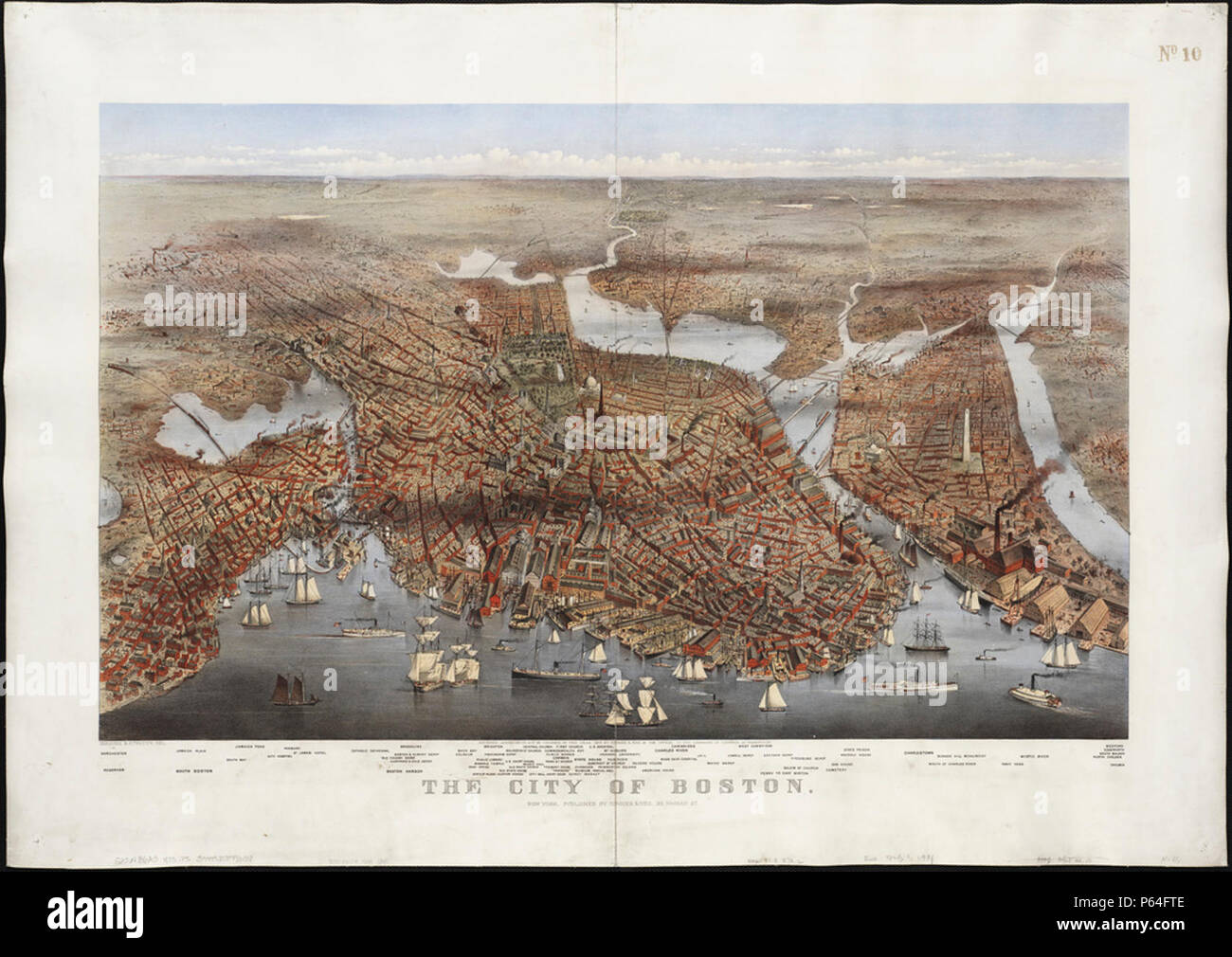 1873 boston hi-res stock photography and images - Alamy