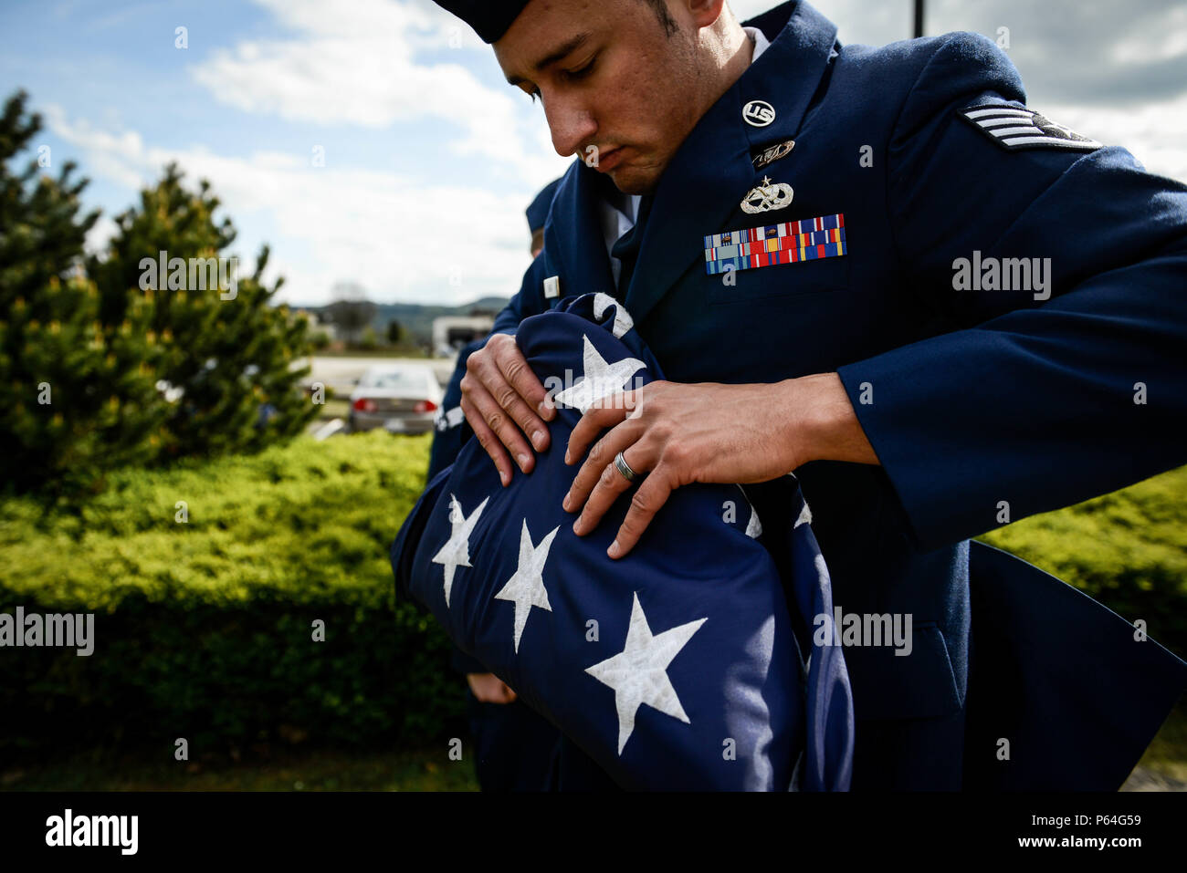Staff Sgt. Joshua D. Baca, 86th Operations Support Squadron host ...