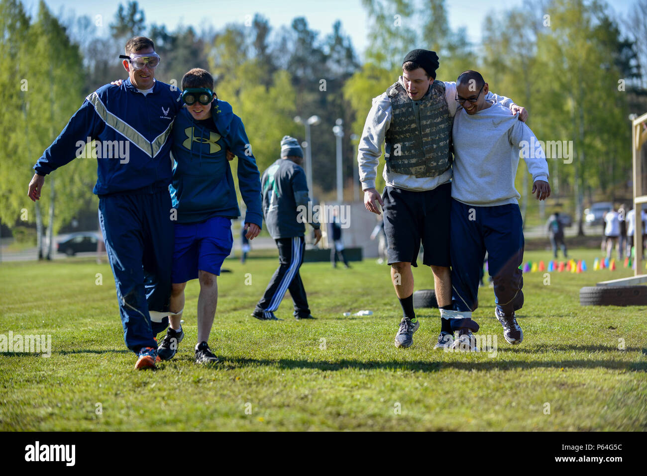 Three legged and race hi-res stock photography and images - Alamy