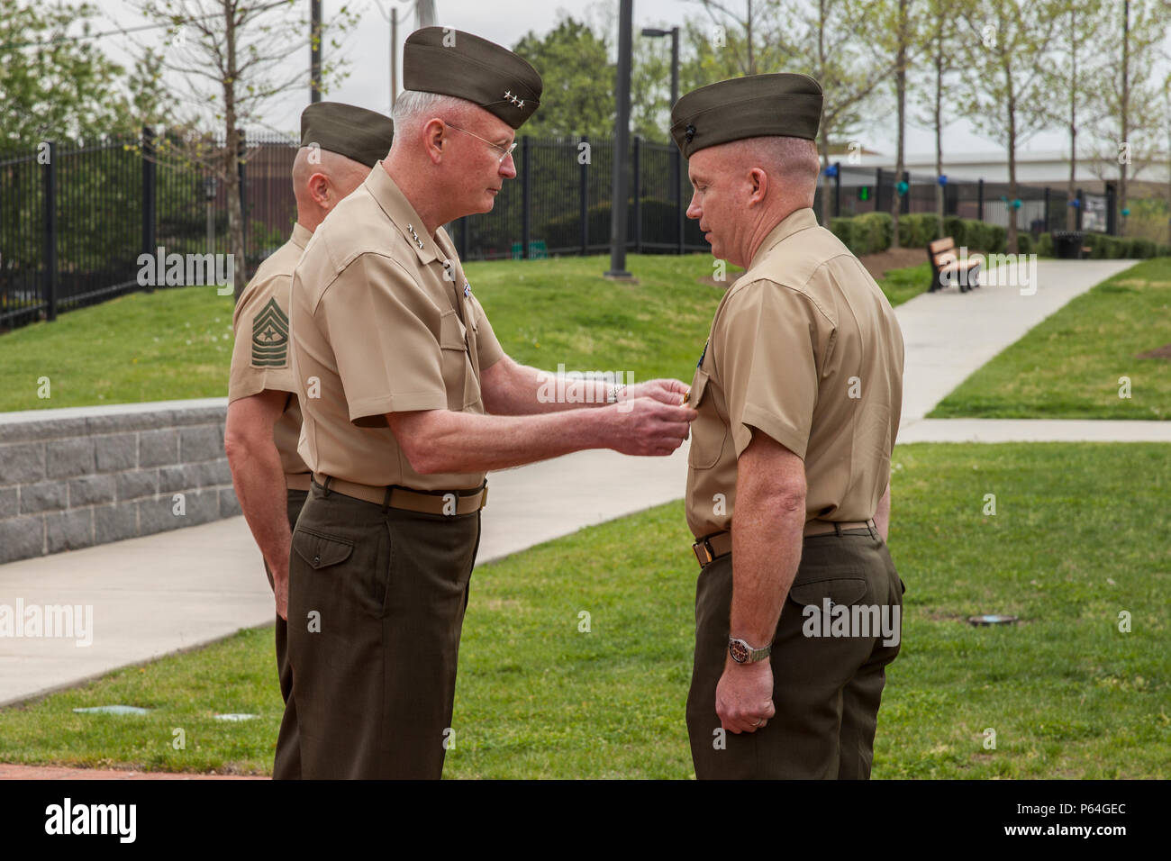 Joint services commendation medal hi-res stock photography and images ...