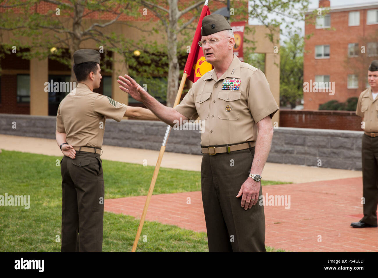 U.S. Marine Corps Lt. Gen. James B. Laster, director, Marine Corps ...