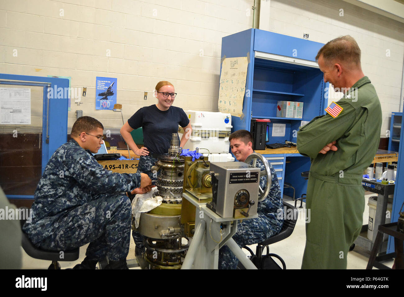 160427-N-BO364-007 JACKSONVLLE, Fla. (April 27, 2016) From left ...