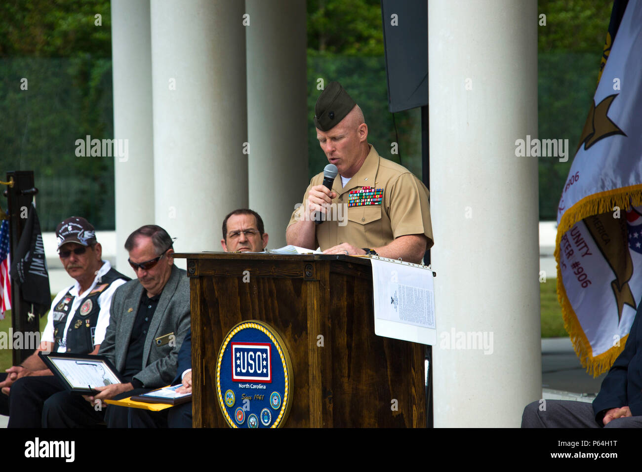 U.S. Marine Corps Brig. Gen. Thomas D. Weidley, commanding general of ...