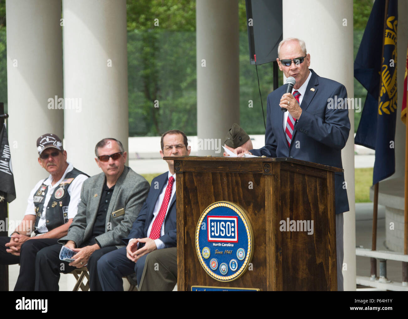 Retired U.S. Marine Corps Col. William H. Keller III, guest speaker ...